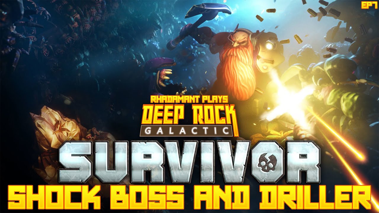 Shock Boss and Driller - Deep Rock Galactic Survivor // EP7 - YouTube
