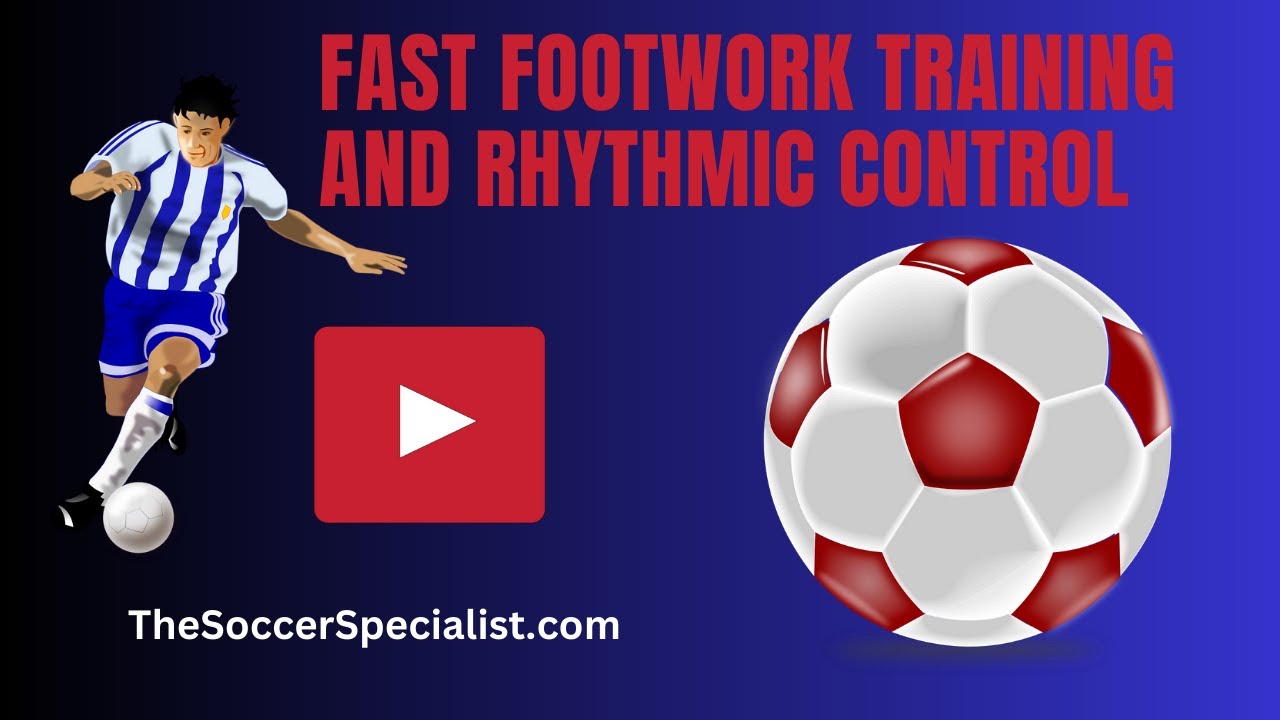 Fast Footwork Soccer Drills - Unique V Pattern - YouTube