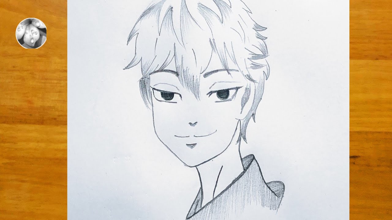 How to draw cute anime easy/ easy anime drawing step by step/ Anime ...