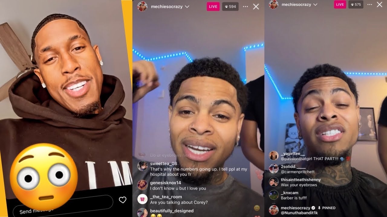 Mechie SENDS out a WARNING for the people bashing Carmen and Corey 😳 - YouTube