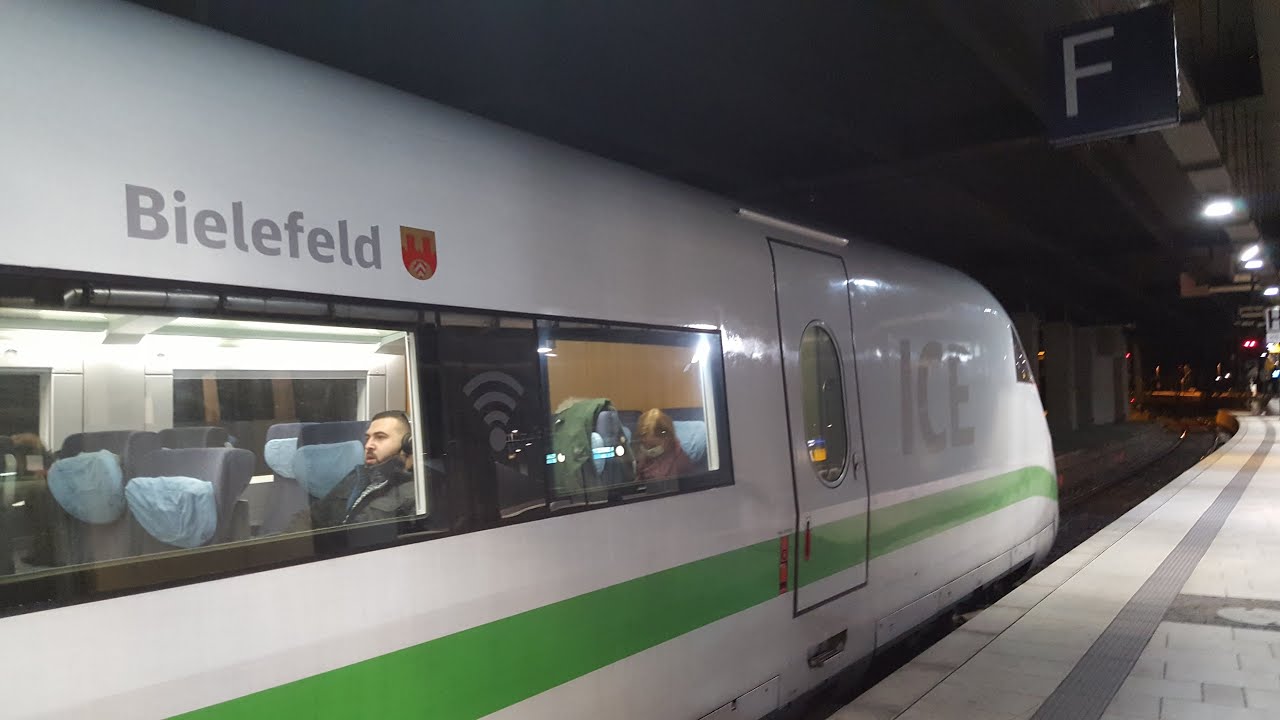 ICE 2 in Hamburg Hbf: ICE905 Berlin Südkreuz - YouTube