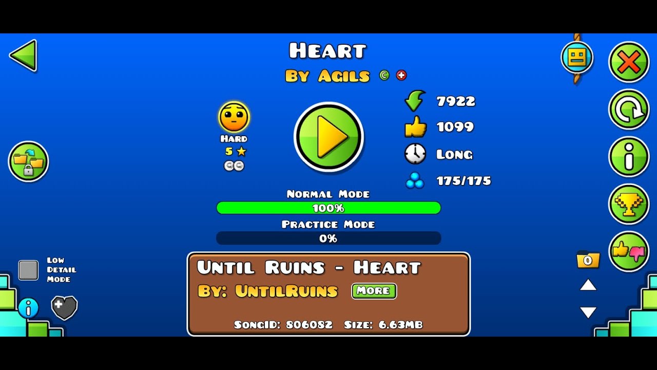 Heart by Agils | Geometry Dash - YouTube