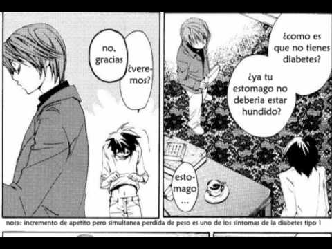 deahtnote yaoi Lxlight doujinshi español - YouTube