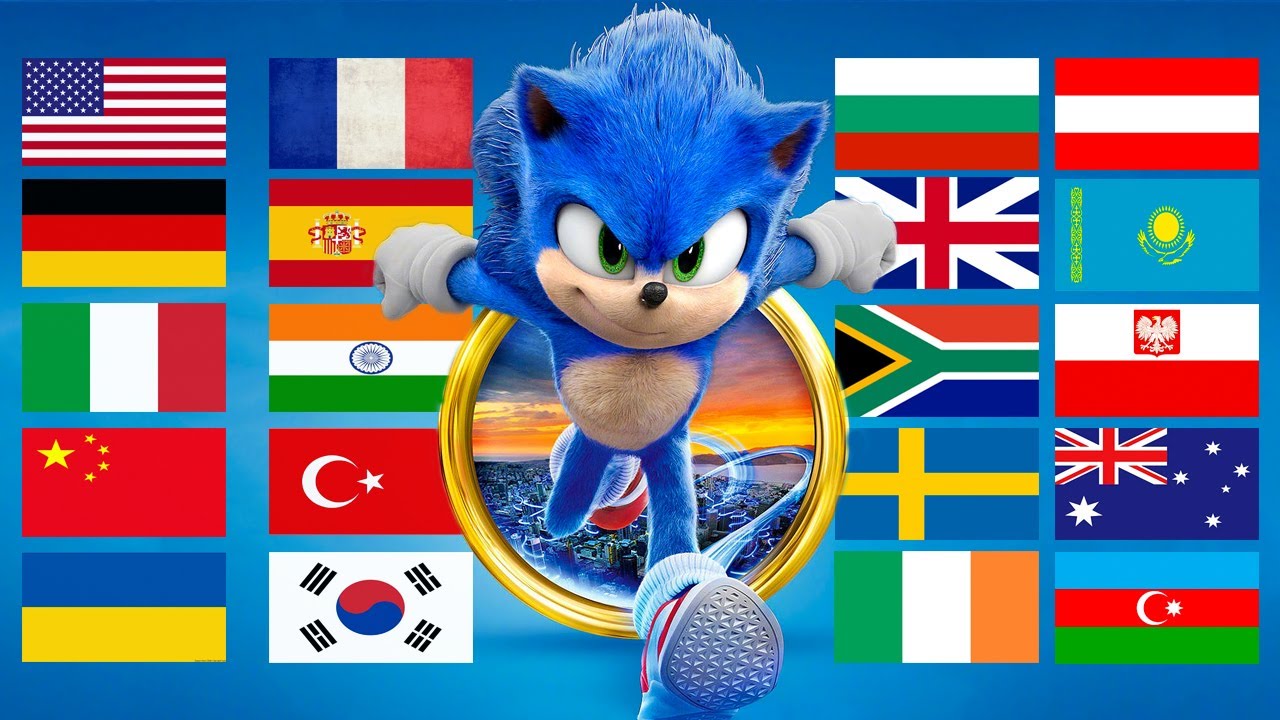 Sonic in Different Languages Meme - YouTube