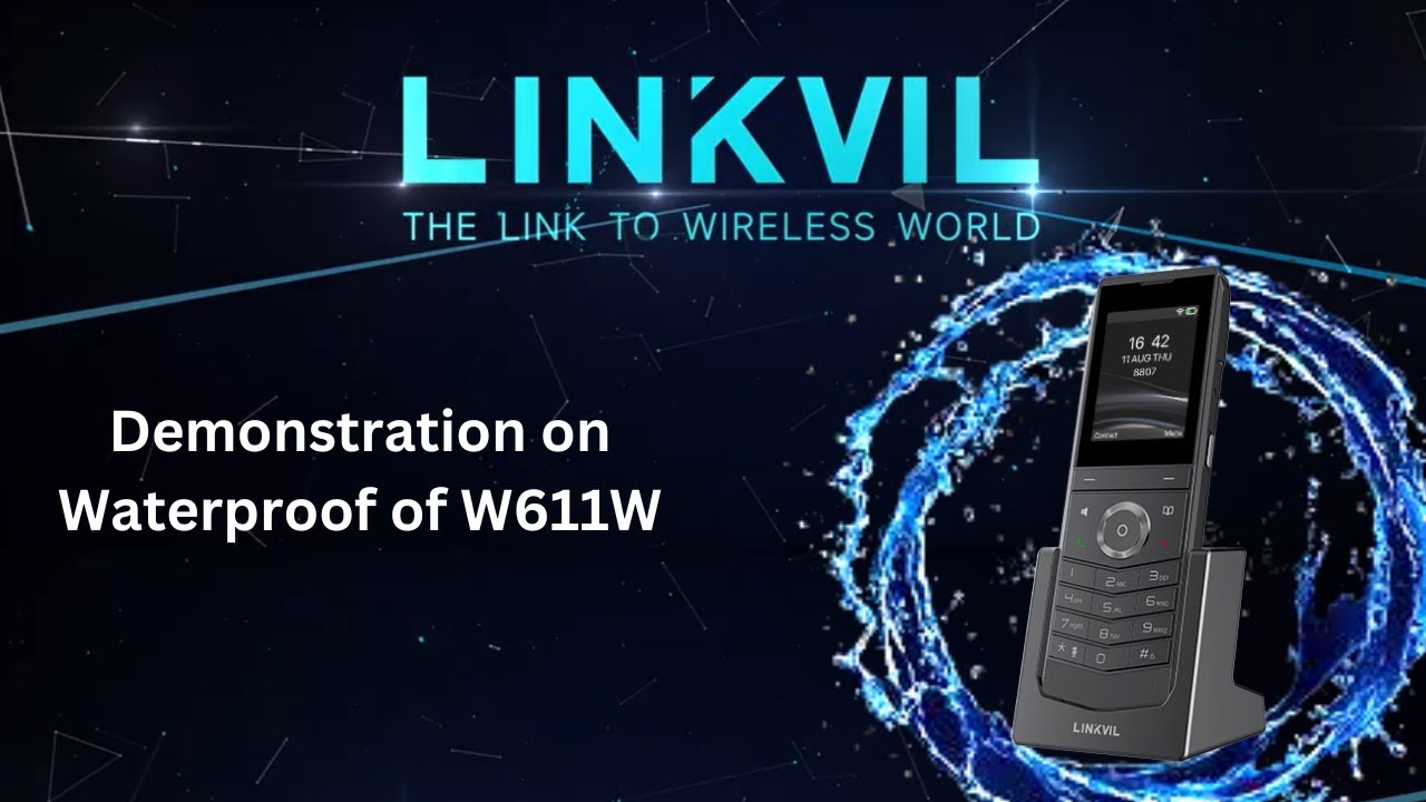 Demonstration on Waterproof of W611W - YouTube