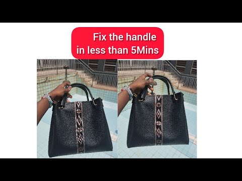 How to fix a metal handle || Handbag - YouTube