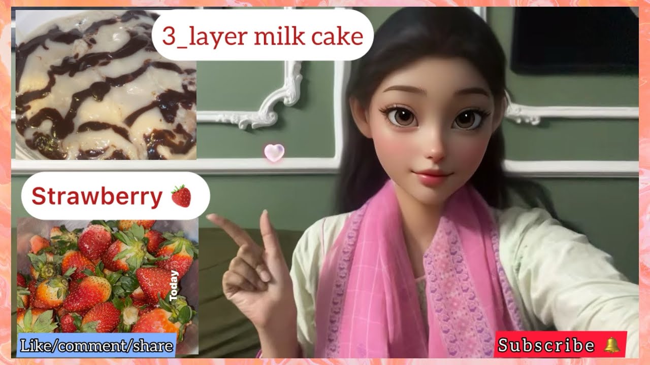 3_layers milk cake 🥮 | trending cake ⚡️| eggless with cheap price 💸💰 ...