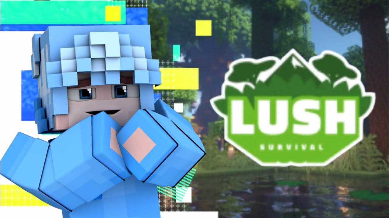 Bermain Minecraft, Di Server Lush Survival - YouTube