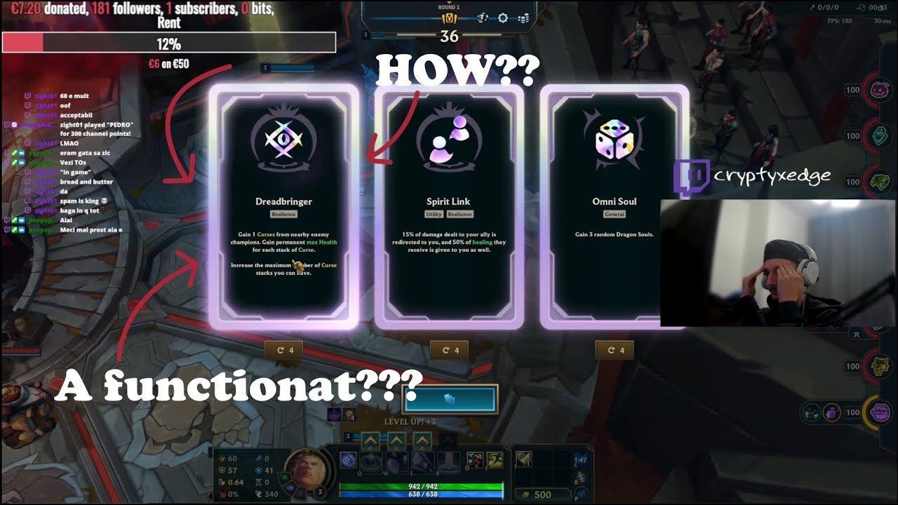 RL #2|Kryptyx Build nou pe Taric, late game comback? | Arena League of Legends - YouTube