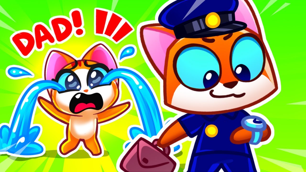 When Dad's Away😿Daddy Please Don't Go💼 + More Stories about Kids ...