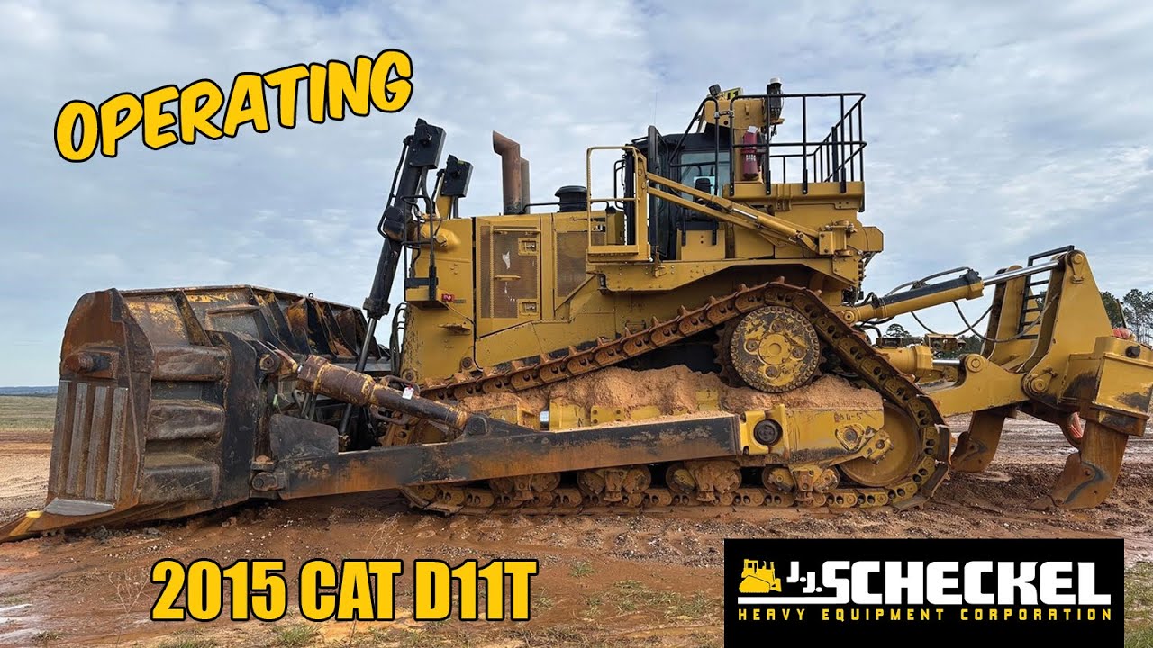 2015 Cat D11T, Crawler Tractor, A03426 - YouTube