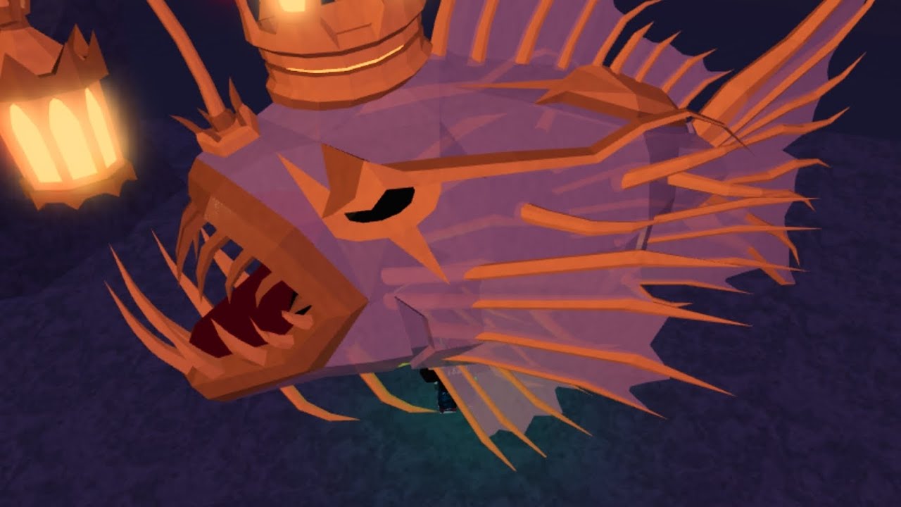 Catching the crowned angler fish (Video from yesterday) - YouTube