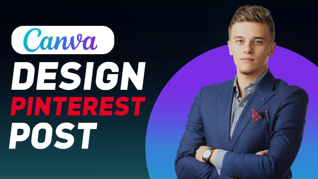 How to Design Pinterest Post on Canva (Step-by-Step Tutorial) - YouTube
