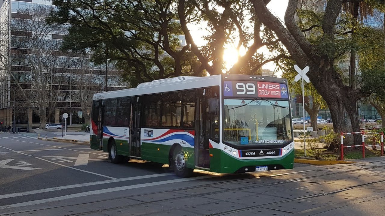 Línea 99 Coche 4644 - Todo Bus Retiro - YouTube