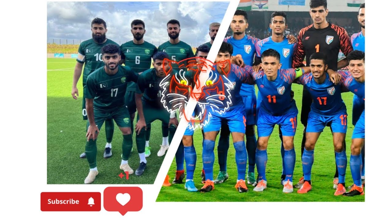 India vs Pakistan football match highlights 4-0 score | #indiafootball ...
