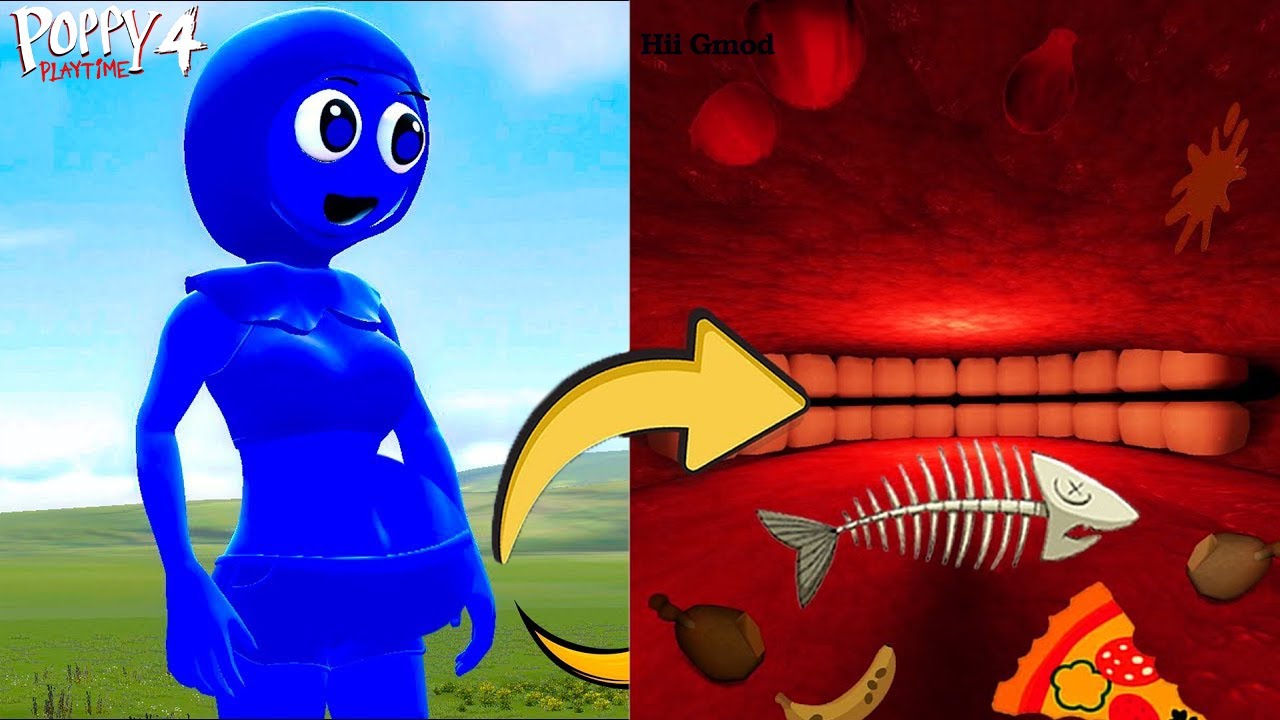 WHAT'S INSIDE THE PREGNANT JEVIN SPRUNKI POPPY PLAYTIME CHAPTER 4 ...