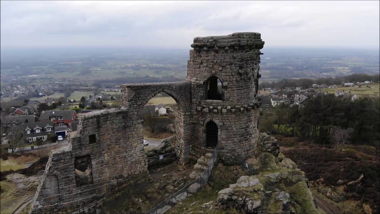 Aerial Drone Footage Mow-Cop - YouTube