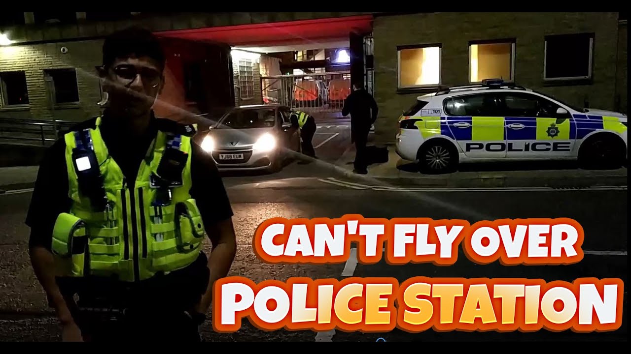 Police Audit "You know you can't fly over a police station ...