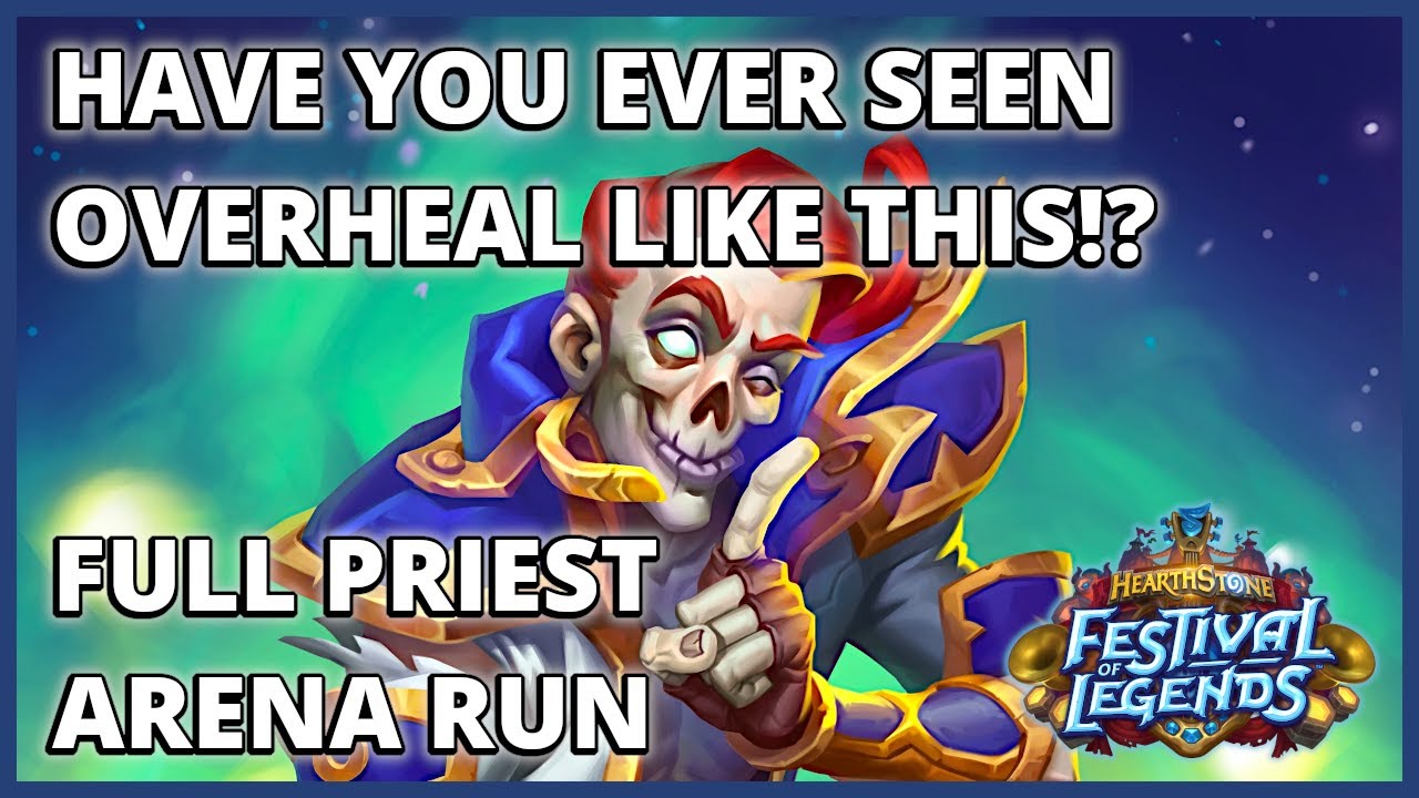 Crushing With Unstoppable Overheal!! | Full Priest Arena Run | New Meta ...