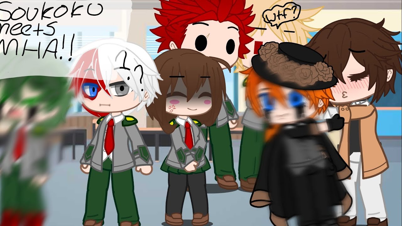 Soukoku meets MHA‼️‼️ | Gacha | BSD x MHA | Desc 🥰🥰‼️‼️ - YouTube