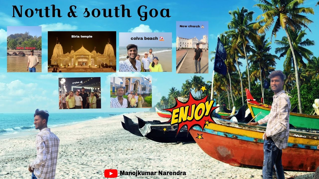 South & North Goa.[beach,temple, cruise, church &activity] - YouTube