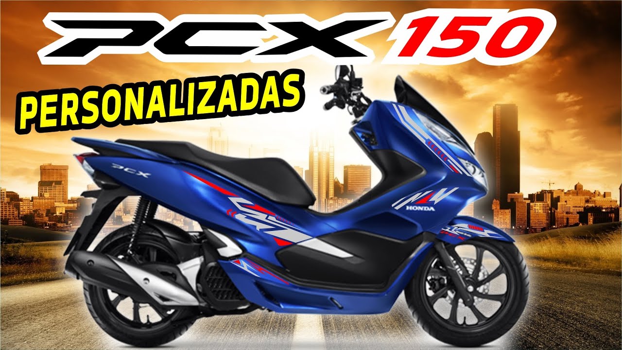 PCX 150 MAIS TOP ! ( GRAFISMOS LANÇAMENTO ) - YouTube