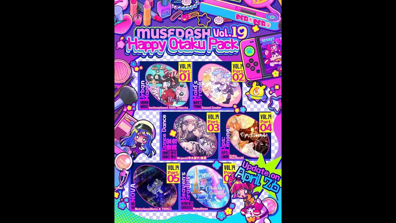 Muse Dash Happy Otaku PACK Vol.19!!! - Volvieron las fiestas de Muse Dash!!! - YouTube