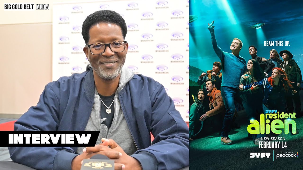 Corey Reynolds Interview | SYFY’s Resident Alien | WonderCon 2024 - YouTube