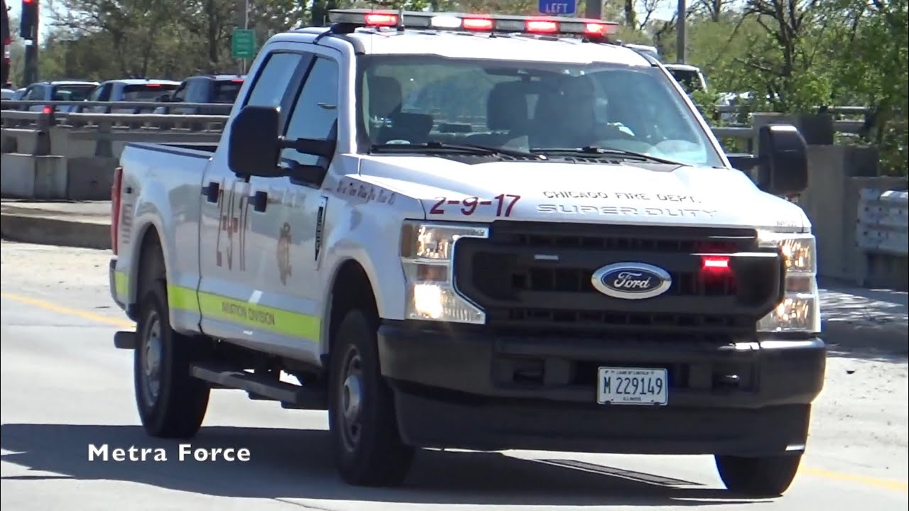 Chicago Fire Dept Aviation Division 2-9-17 Responding - YouTube