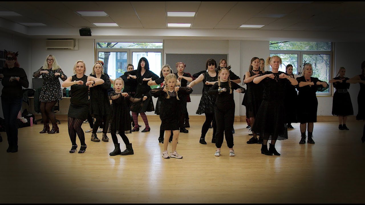 Wednesday Addams Dance Routine - YouTube