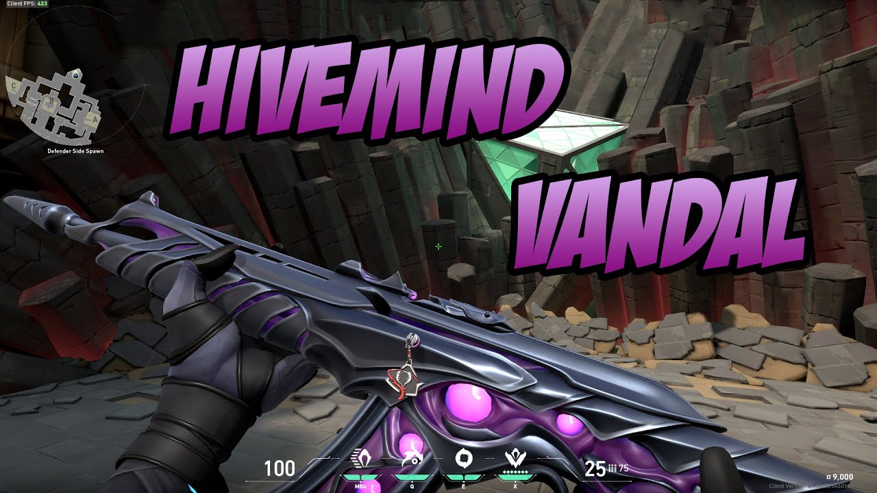 HIVEMIND VANDAL SKIN GAMEPLAY - VALORANT HIVEMIND COLLECTION - YouTube