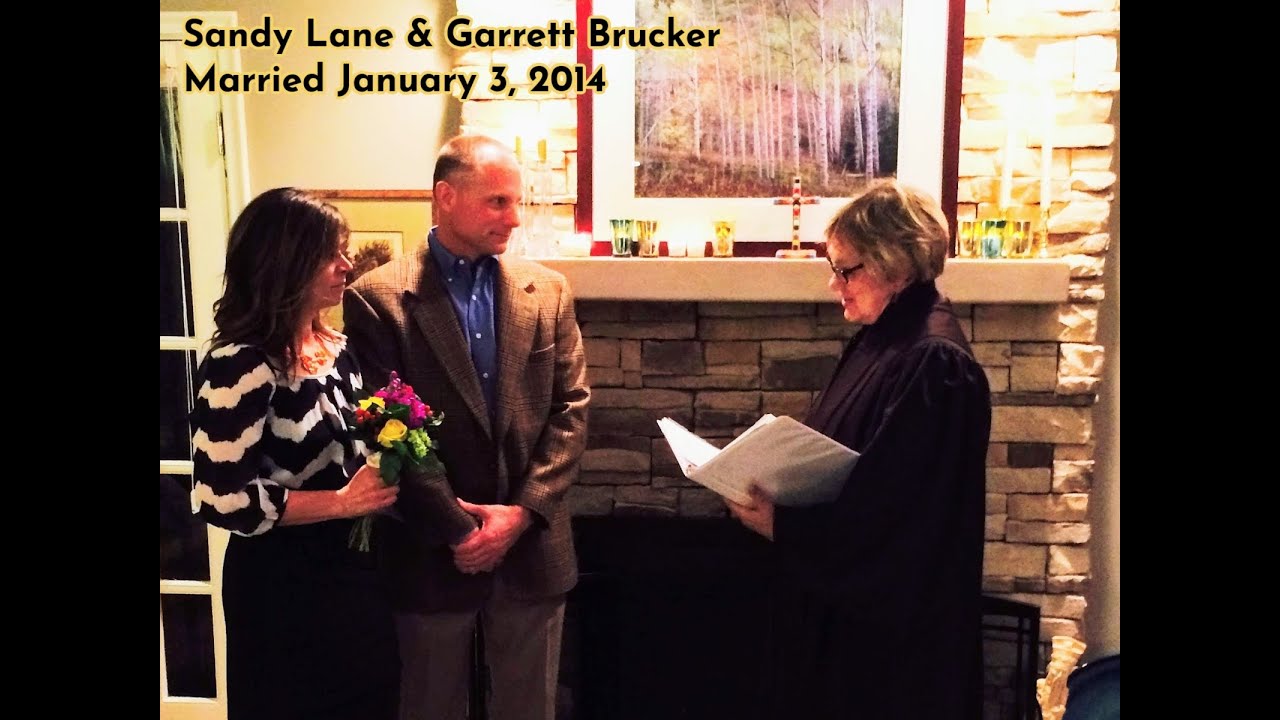 Sandy Lane & Garrett Brucker - 1/3/14 Wedding and Reception Clips - YouTube