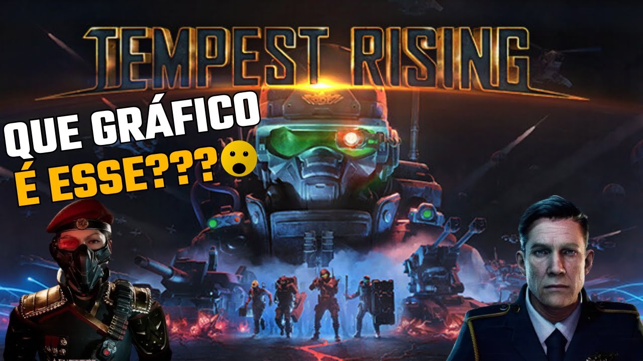 Novo RTS no estilo de Command & Conquer | TEMPEST RISING - YouTube