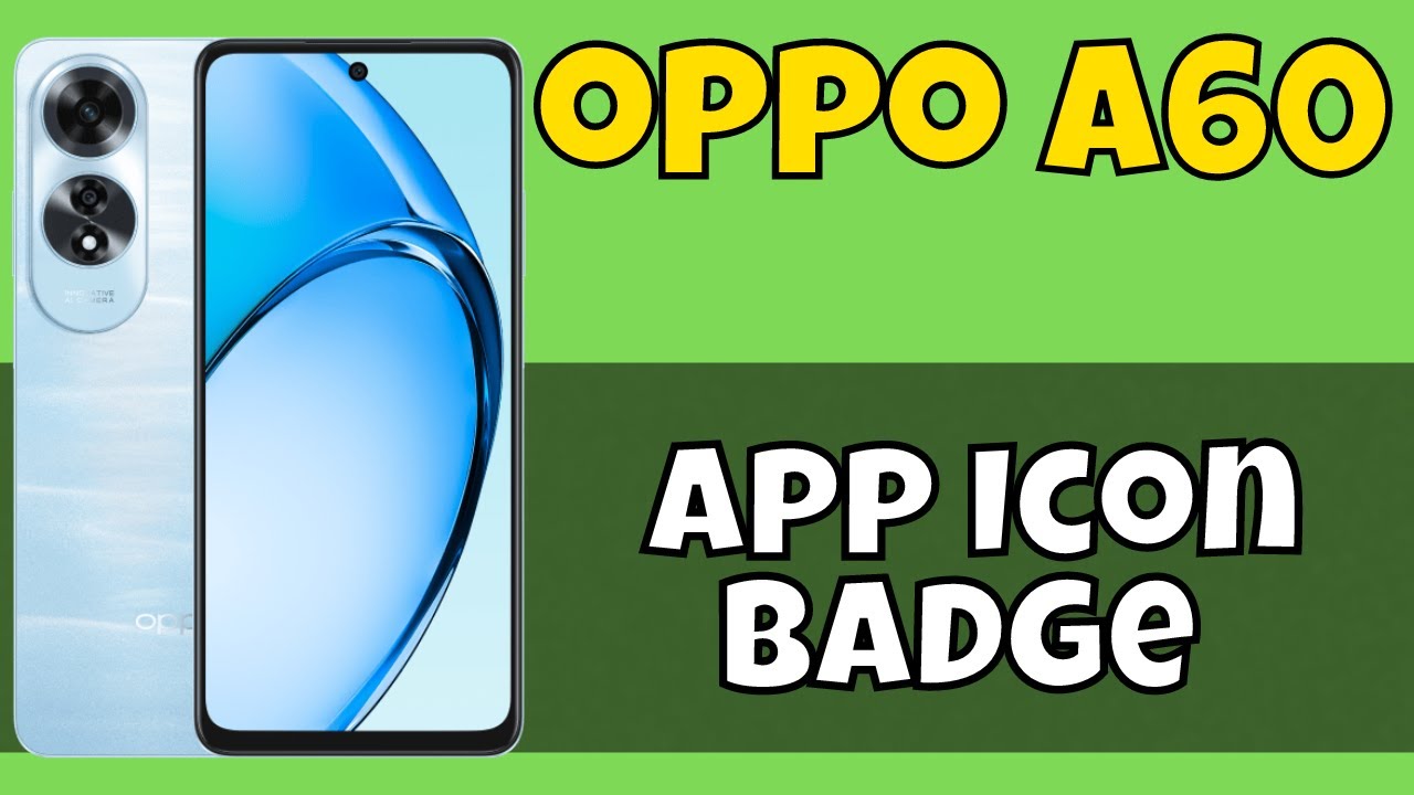 Oppo A60 App Icon Badge || Not showing app icon badges - YouTube