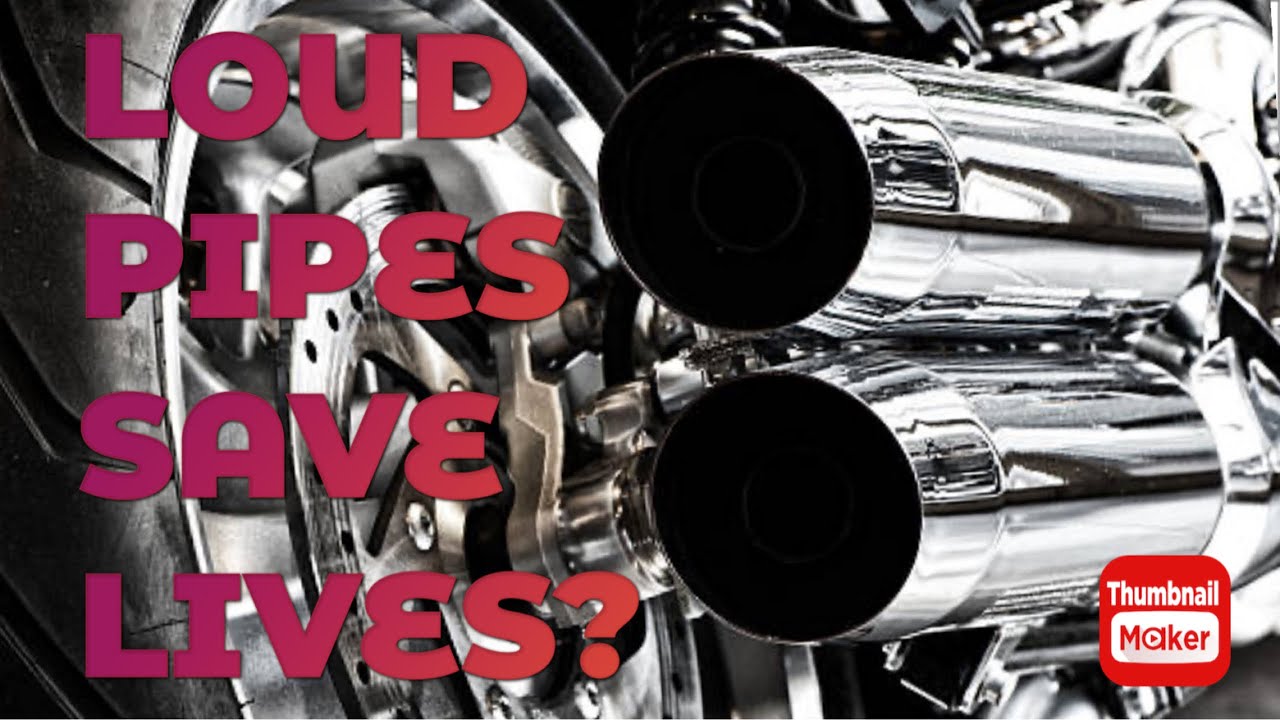 Do Loud Pipes Save Lives? - YouTube