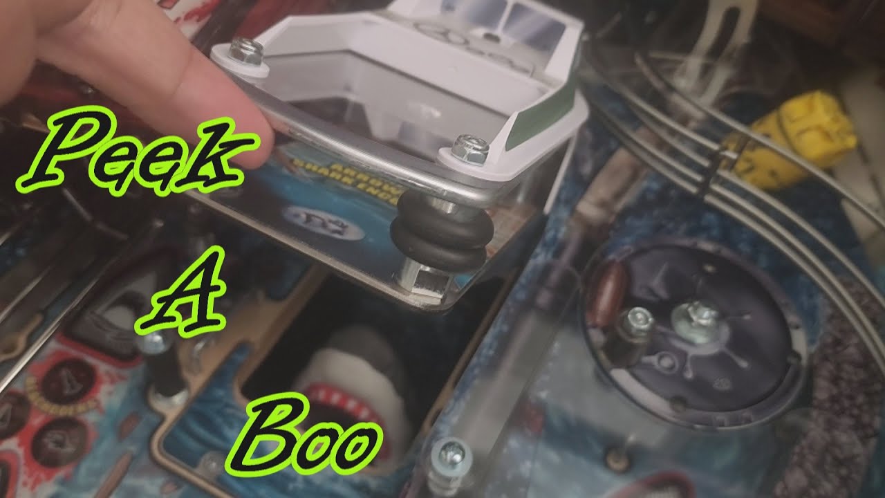JAWS Pinball Ball Eater Mod From Interactive Pinball - YouTube