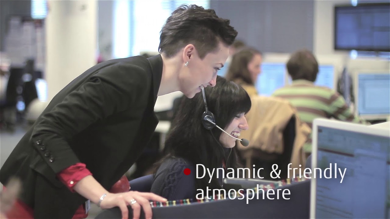 Welcome to Fujitsu Global Delivery Center Poland in Łódź - YouTube