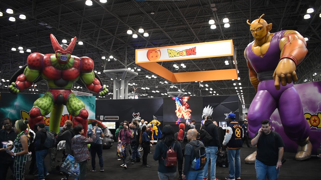 Dragon Ball Booth at New York Comic Con 2023 - YouTube