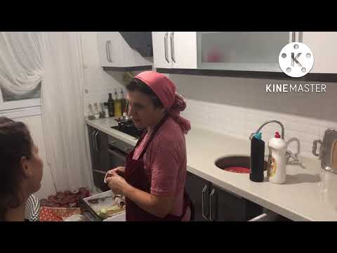 TEMİZLİK#vlog #2#bulasık yıkadım dolapları sildim  melemen yaptim