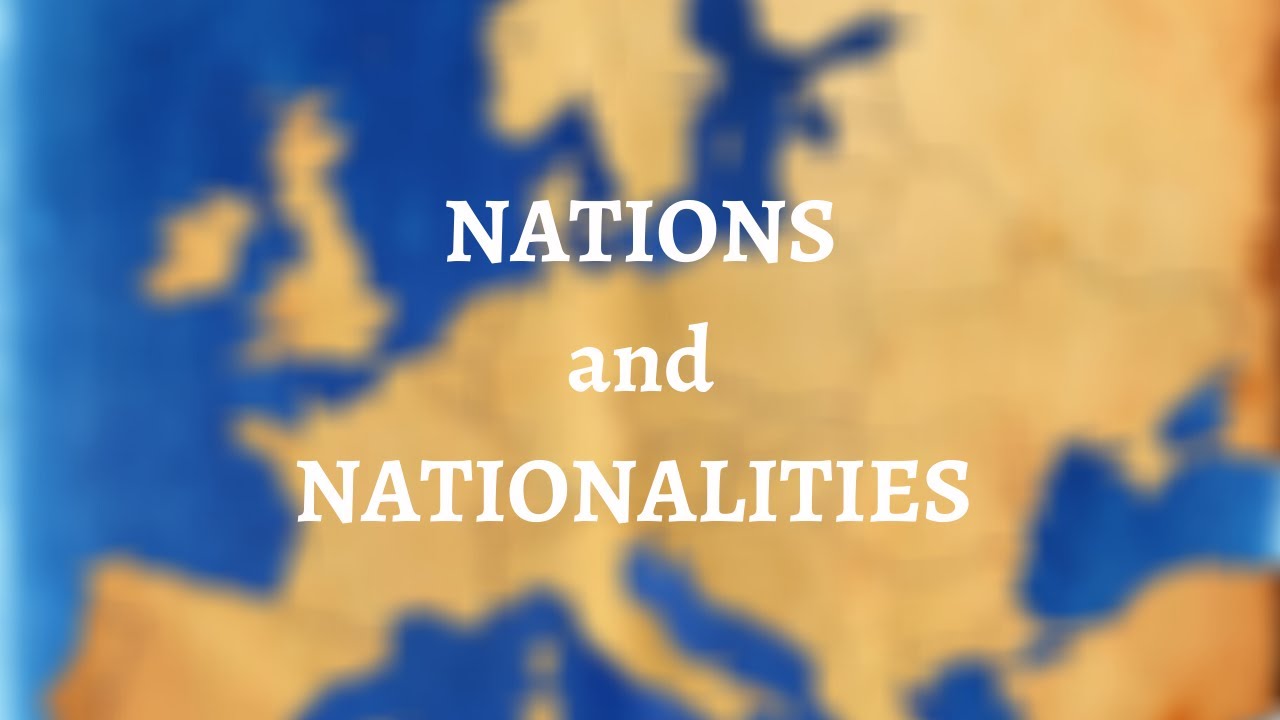 English for Beginners - Lesson 10 - Nations and Nationalities (Europe ...