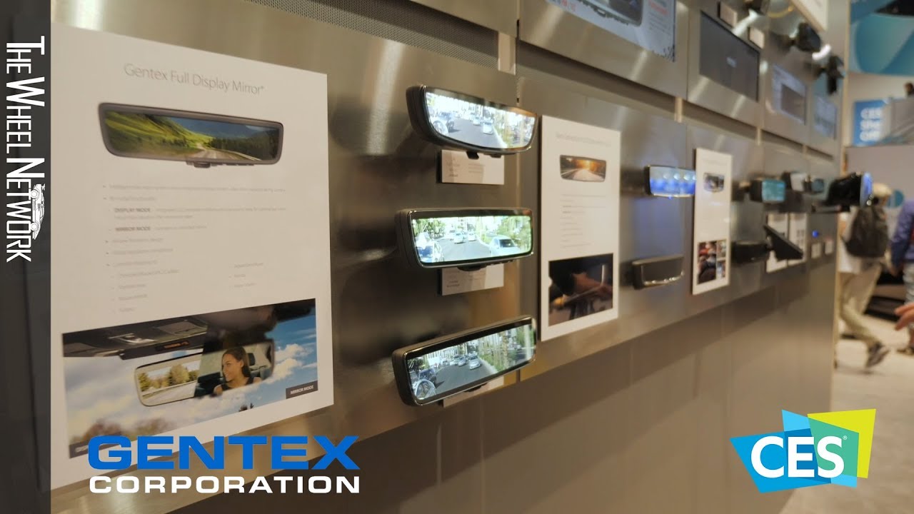 Gentex Corporation Automotive Supplier at CES 2020 - YouTube