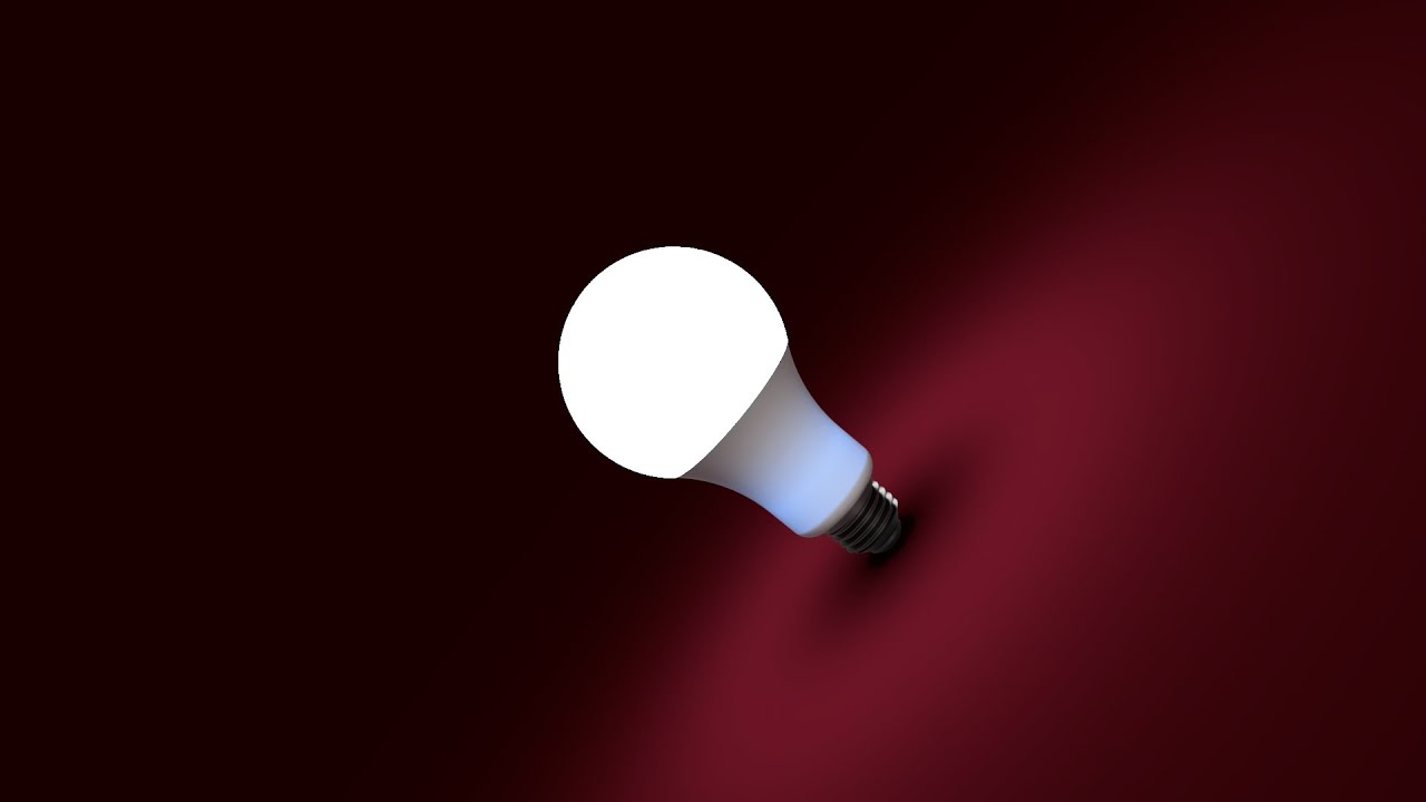 LED Light Bulb - Fusion 360 - YouTube