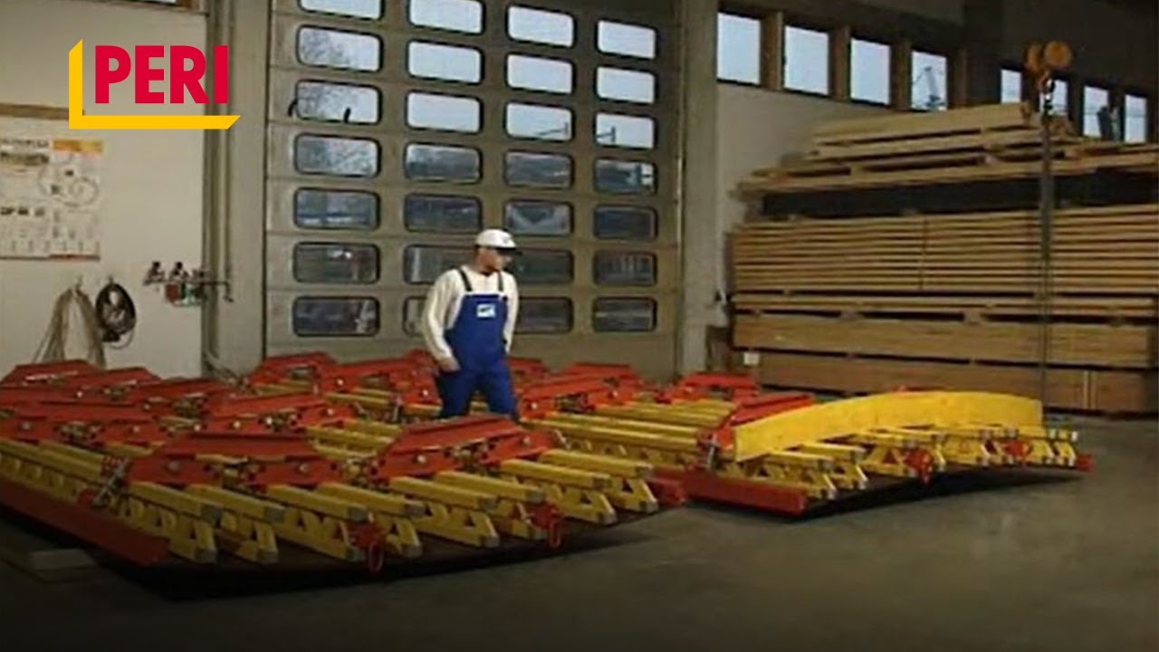 ANWENDUNG | PERI RUNDFLEX Rundschalung - YouTube