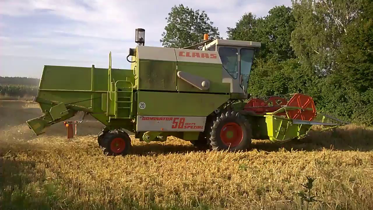Claas Dominator 58 Spezial - YouTube