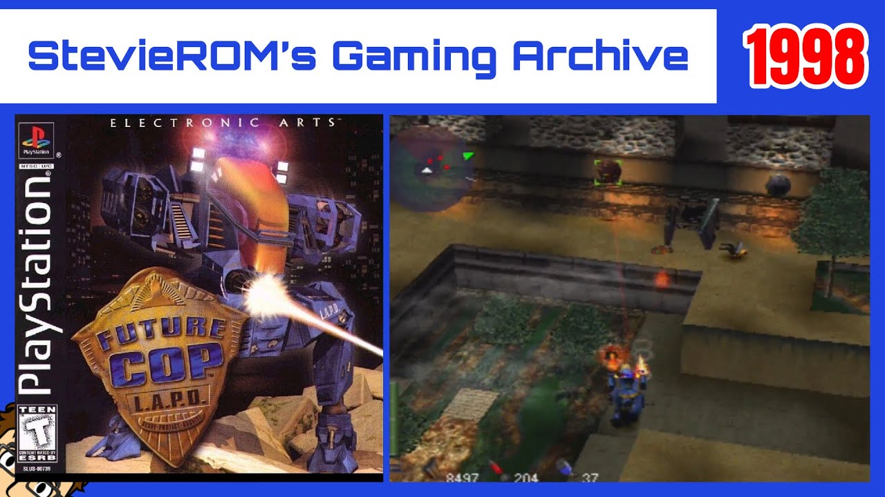 Future Cop LAPD PS1 Gameplay & Facts - 1998 - YouTube