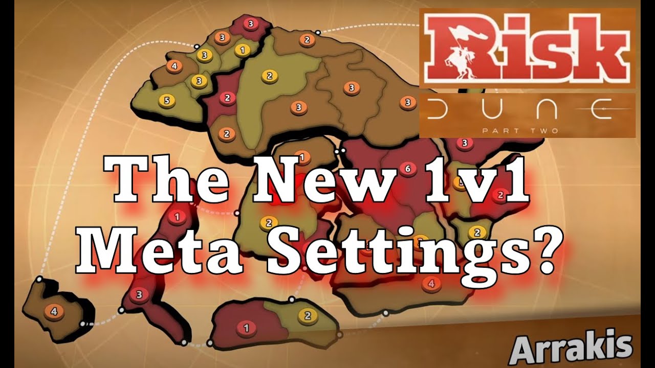 RISK : Dune Part 2 : Trialling New Maps for 1v1 Dominance! - YouTube