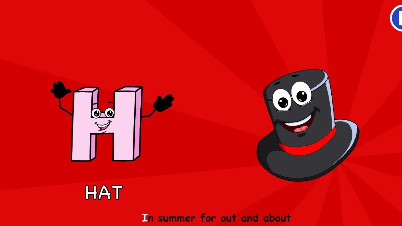 Alphabet Letter H Song Rhymes. - YouTube