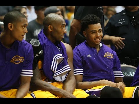 Lakers Guards Full Highlights vs Utah Jazz - NBA Pre-Season 04/10/2015 ...