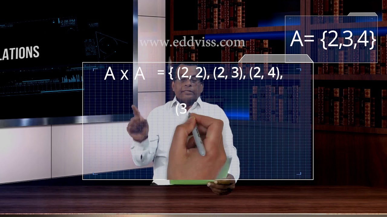 Universal Relation with examples| Types of relations| Relations | Class ...