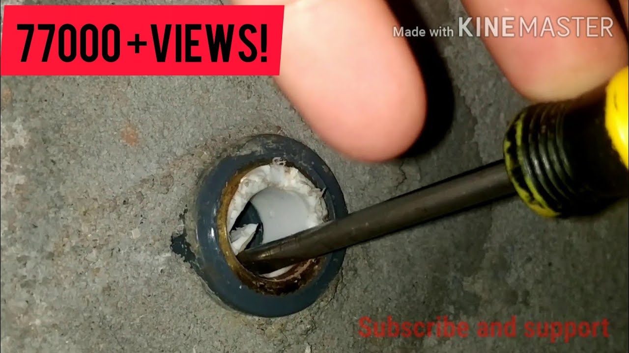 Solution for broken pvc water tap! - YouTube